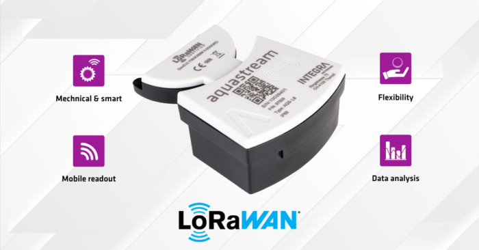 Product launch aquastream® Radio LoRaWAN | INTEGRA Metering